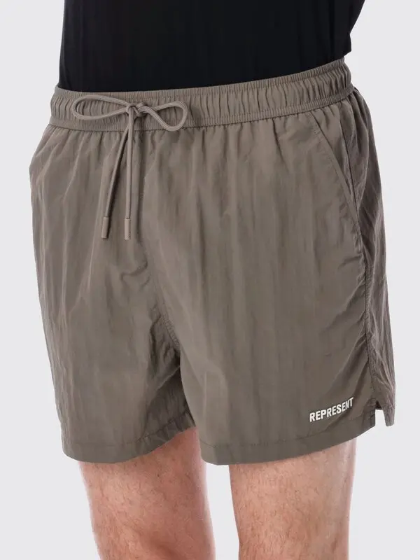 REPRESENT Nylon Swim Shorts - Earth