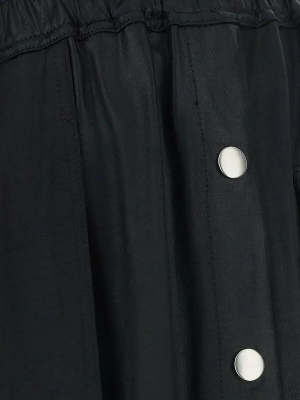 Rick Owens Drawstring Pods Knee-length Cargo Shorts With Drawstring