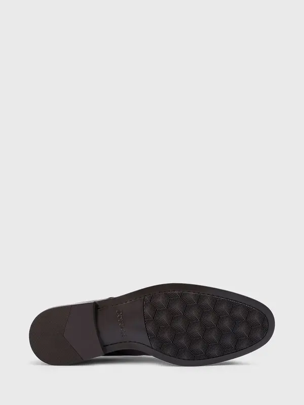 DOUCAL'S Leather Derby Shoes - Brown