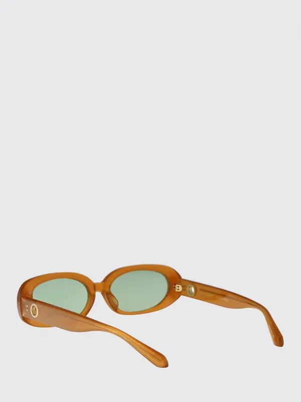 Linda Farrow Oval Sunglasses