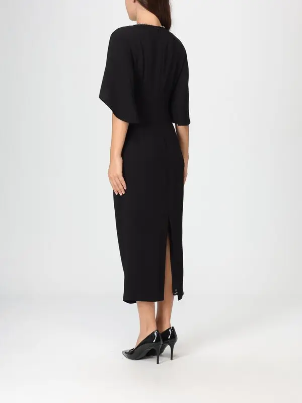 Pinko Embellished Neckline Midi Dress