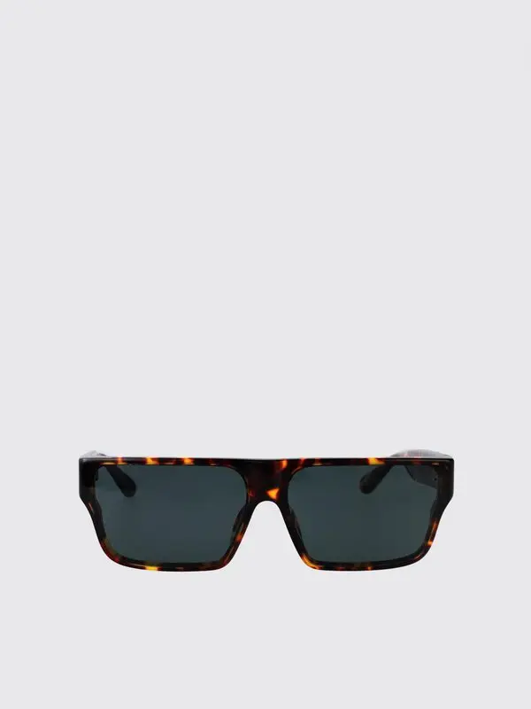 Linda Farrow Rectangular Frame Sunglasses With Gold Tone Detail