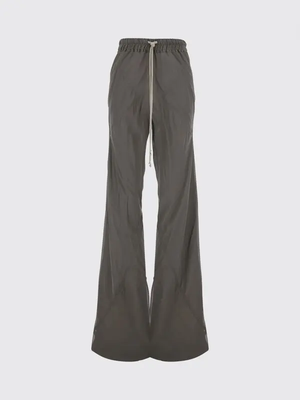 Rick Owens Bias High-waisted Flared Silk Pants
