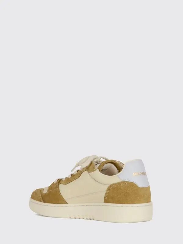 Axel Arigato Low Top Leather And Suede Sneakers With Side Embroidery