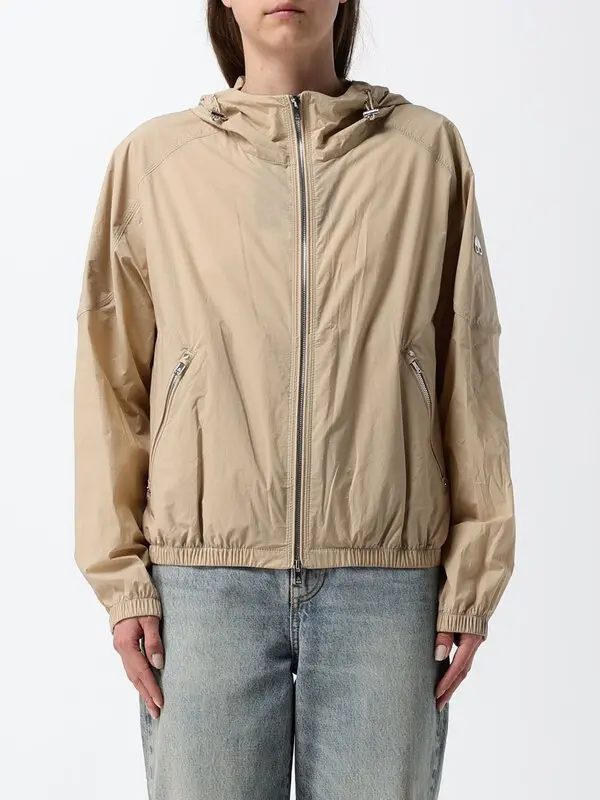 Moose Knuckles Hooded Zip-up Jacket - Ivory