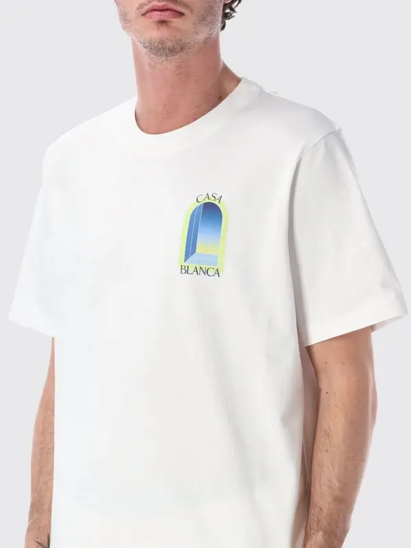Casablanca Organic Cotton Logo T-shirt
