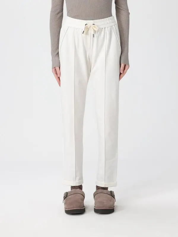 Brunello Cucinelli Trousers Colour - Natural