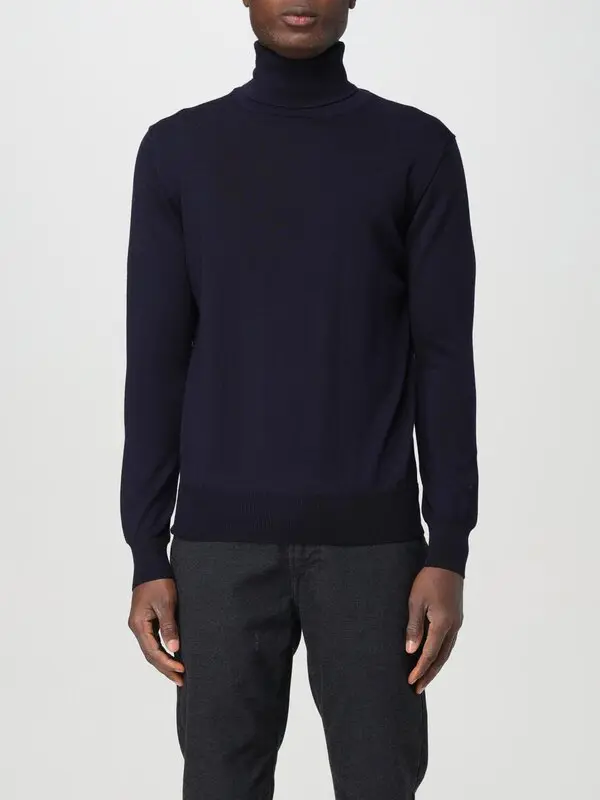 XC Roll Neck Jumper - Blue