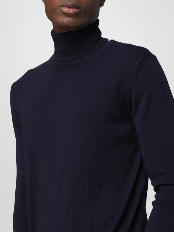 XC Roll Neck Jumper - Blue