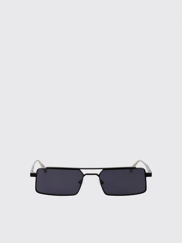 Calvin Klein Rectangle Full Rim Sunglasses - Black