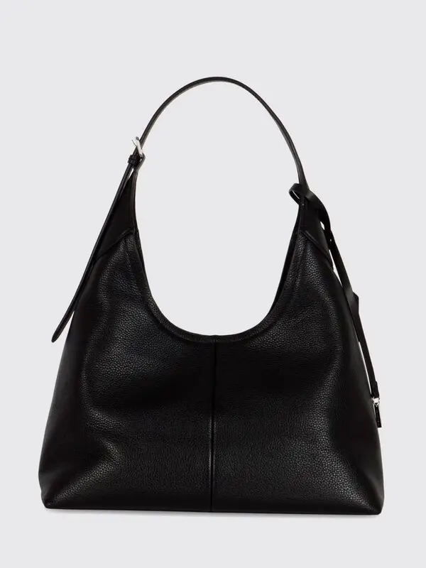 Marc Jacobs The Sack Large Leather Shoulder Bag With Adjustable Handle And Charm
