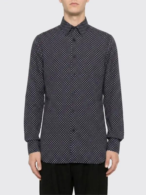 TOM FORD Polka Dot Silk Shirt