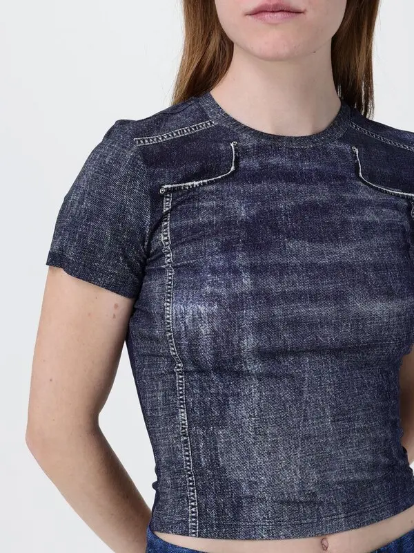 Liu Jo Printed Stretch Viscose Top