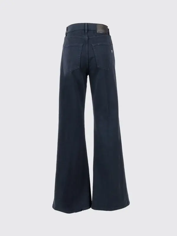 DONDUP Wide Leg Stretch Denim Jeans - Blue