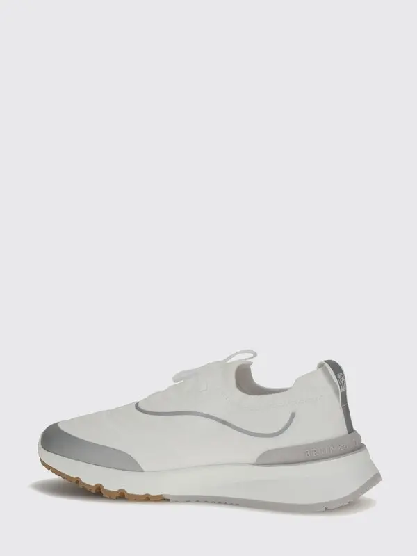 Brunello Cucinelli Stretch Cotton Knit Sneakers