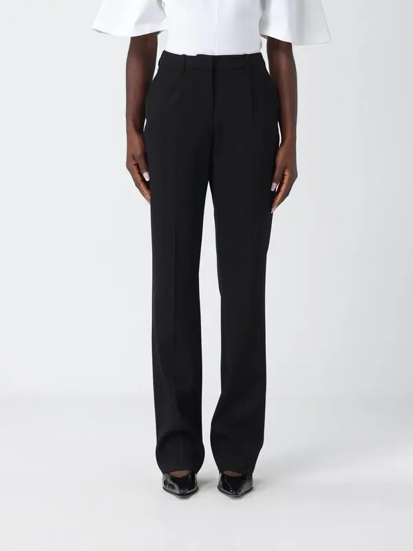 Balenciaga Stretch Wool Slim Fit Trousers