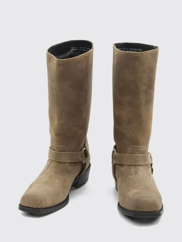 GOLDEN GOOSE Suede Calf Leather Boots - Brown
