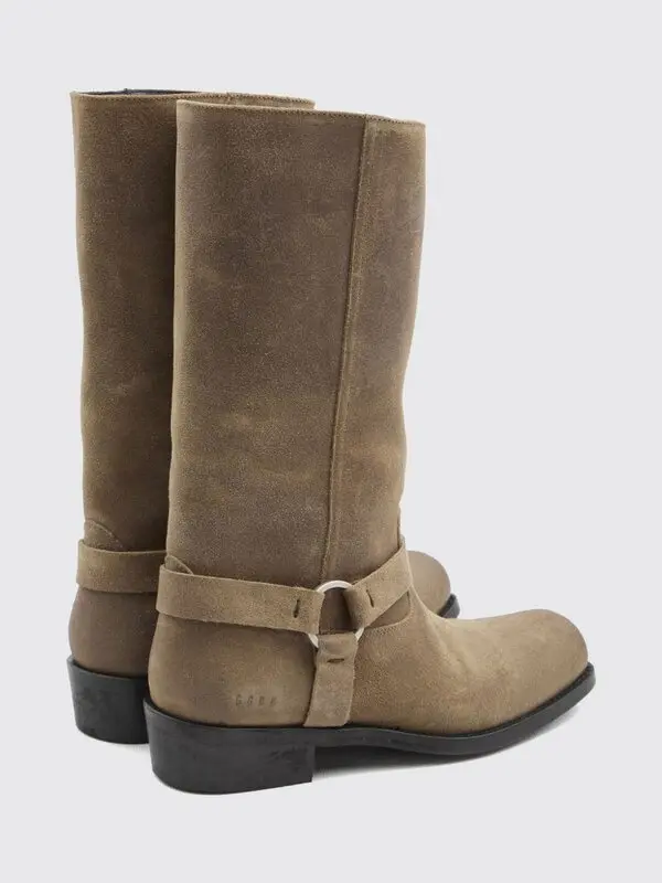GOLDEN GOOSE Suede Calf Leather Boots - Brown