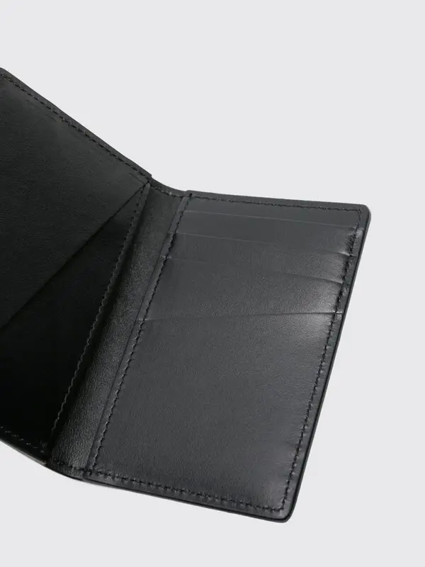 Off-White Quote Leather Credit Card Holder