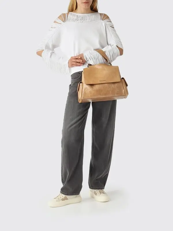 Orciani Leather Sveva Stark Bag