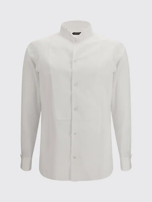 TOM FORD Cotton Poplin Elegant Shirt