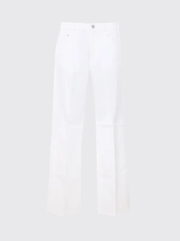 DONDUP 5-pocket Cotton Denim Jeans - White