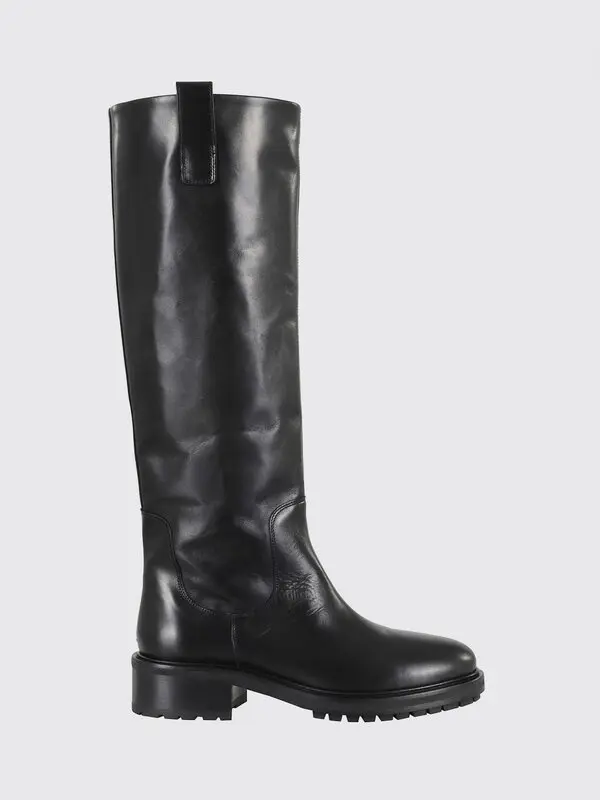 AeydĒ Smooth Calfskin Leather Knee-high Boots