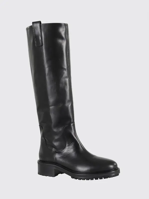 AeydĒ Smooth Calfskin Leather Knee-high Boots
