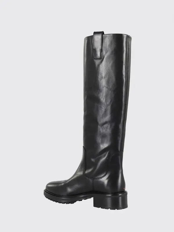 AeydĒ Smooth Calfskin Leather Knee-high Boots