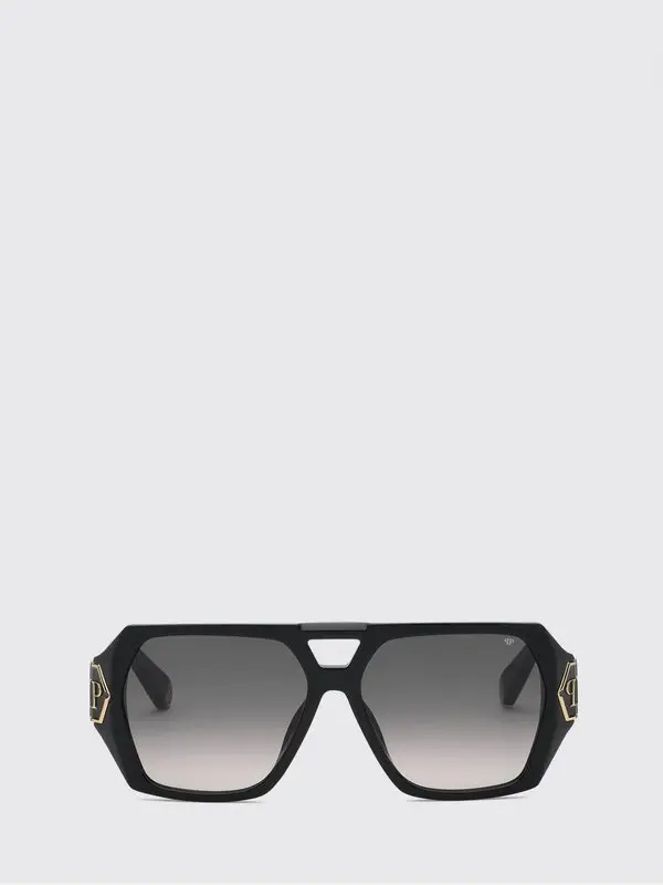 Philipp Plein Acetate Sunglasses - Black