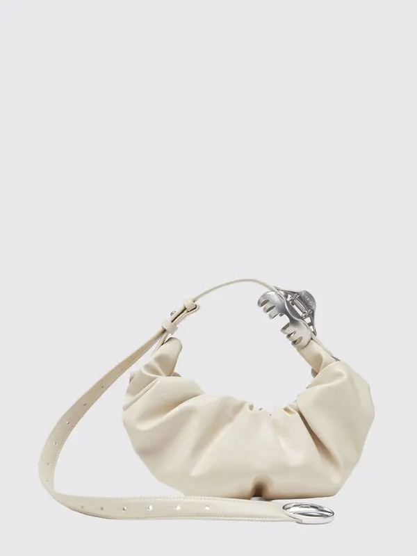 DIESEL® Ruched Shoulder Bag - White