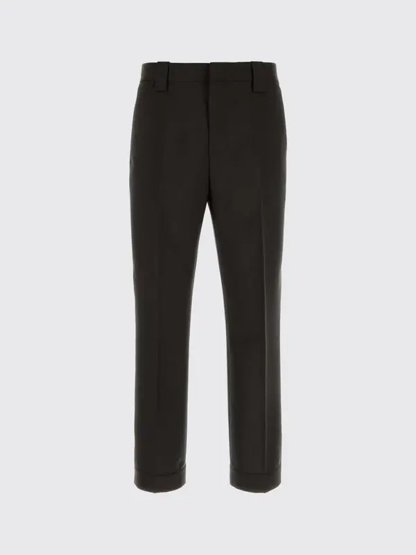 Versace Wool And Mohair Tailored Trousers