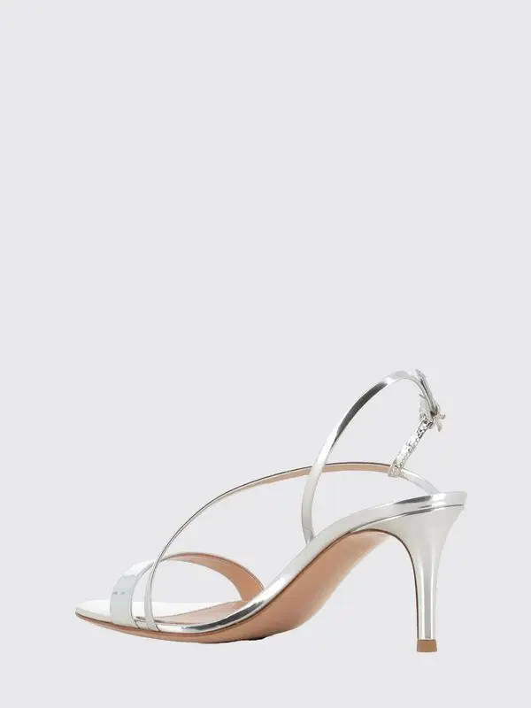 GIANVITO ROSSI Laminated Patent Leather Sandals