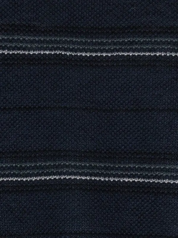 ROBERTO COLLINA Slim Fit Striped Linen Knit T-shirt