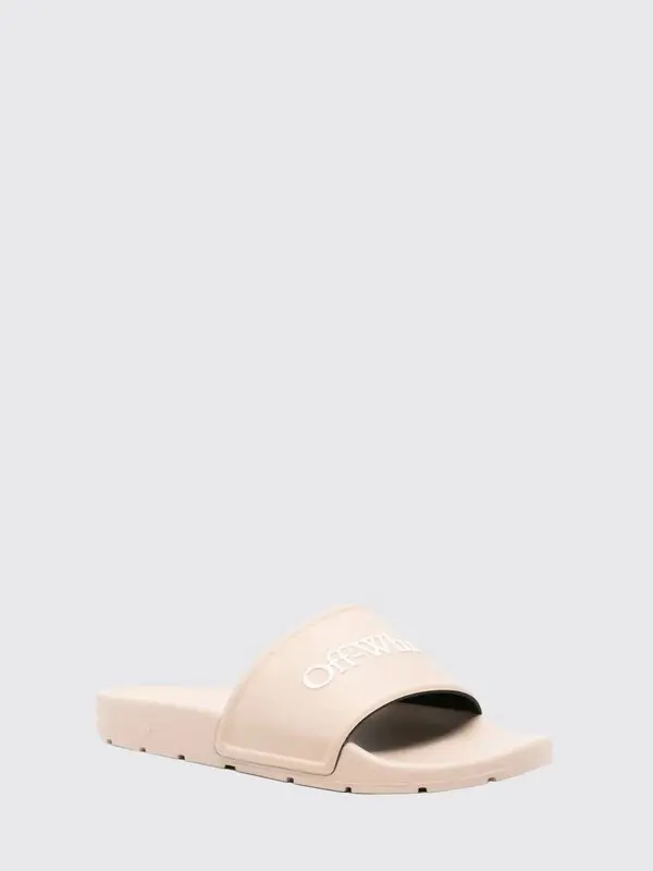 Off-White Rubber Sliders