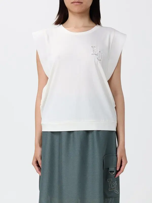 Liu Jo Cotton T-shirt - Black