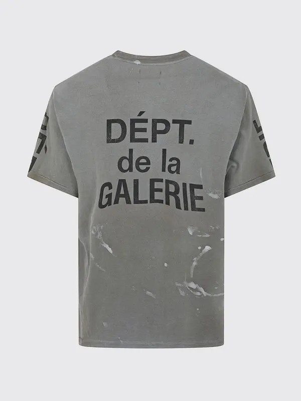 GALLERY DEPT. Abstract Print Dropped-shoulder Cotton T-shirt