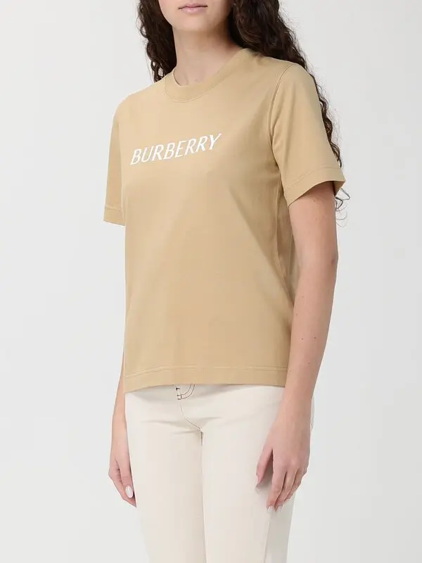 Burberry Basic Cotton T-shirt With Logo