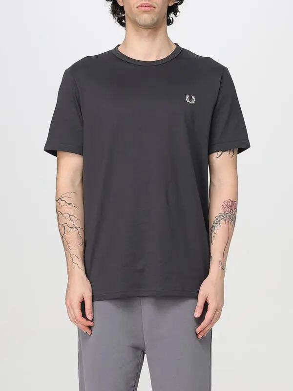 Fred Perry T-shirt Colour - Charcoal