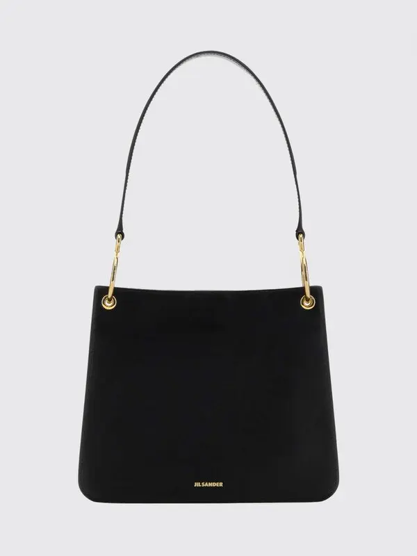 JIL SANDER Otto Leather Bag - Black
