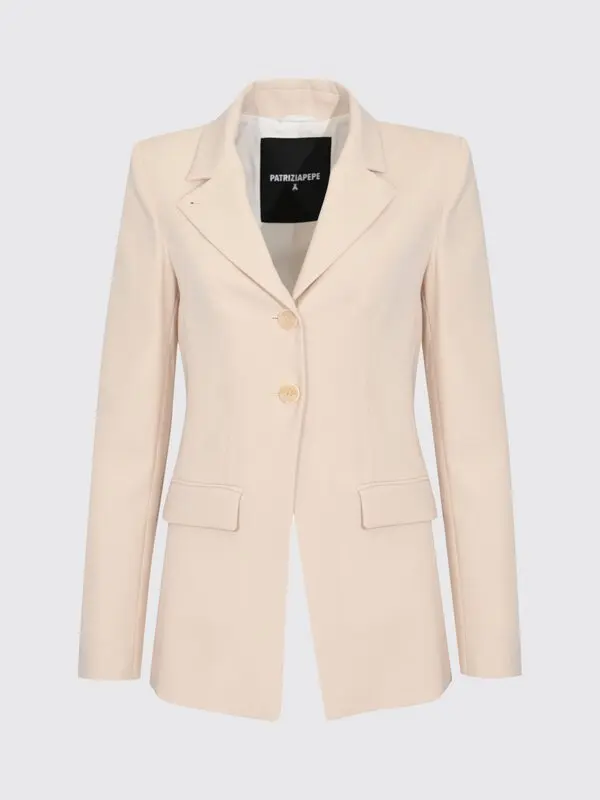 Patrizia Pepe Single-breasted Polyester Blazer