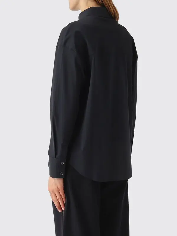 Max Mara Crepe Shirt - Blue