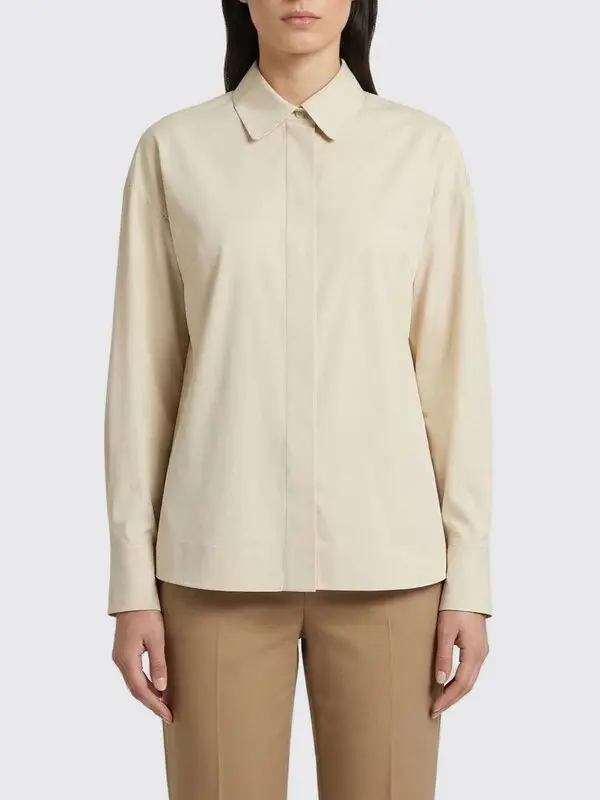 Max Mara Crepe Shirt - Ivory