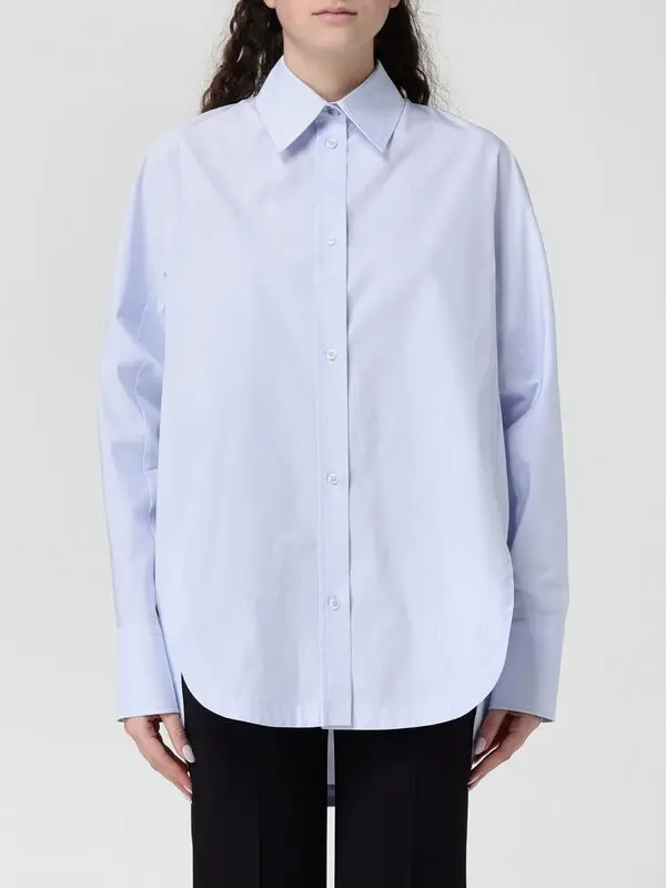 Sportmax Classic Cotton Poplin Shirt - Grey