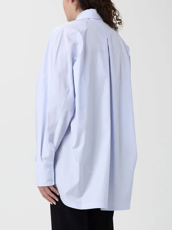 Sportmax Classic Cotton Poplin Shirt - Grey