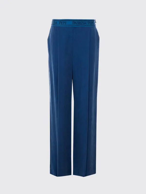 Patrizia Pepe Viscose Blend Palazzo Trousers