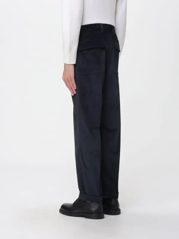 PAOLO PECORA Tailored Trousers - Blue