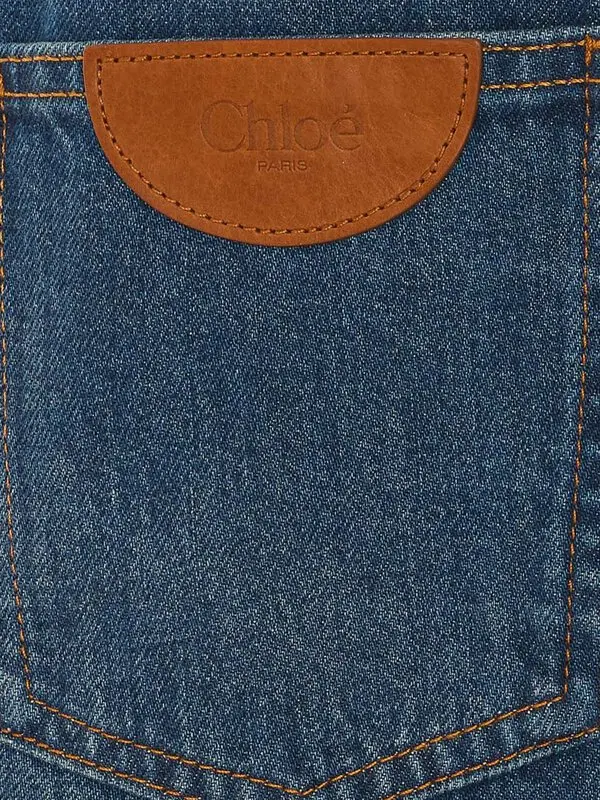 Chloé Cotton Denim High-waisted Flare Jeans