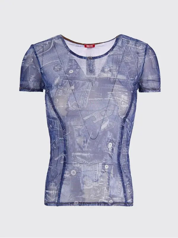 DIESEL® Printed Jersey Top