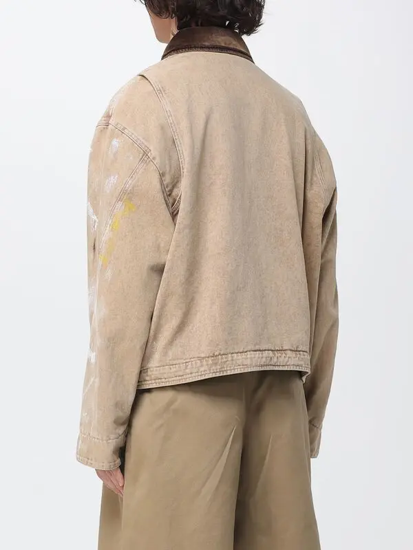 Moschino Printed Cotton Shirt Jacket